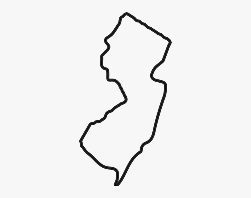 New Jersey Outline Png, Transparent Png , Transparent Png Image - PNGitem