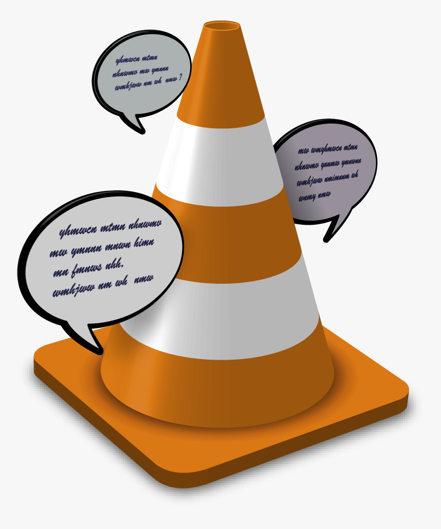 Transparent Png Videolan Client - Media Player Cone Icon Transparent ...