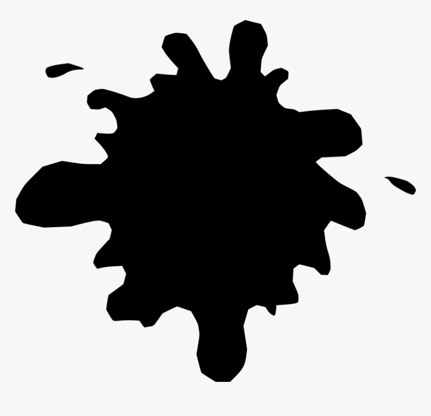 Pdf Windows Metafile Computer Icons - Transparent Black Splat, HD Png ...