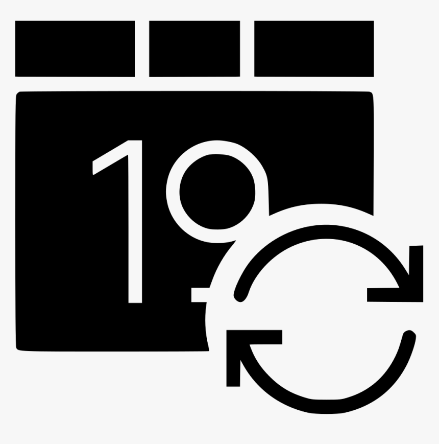 Sync Calendar - Real Time Database Icon, HD Png Download , Transparent ...