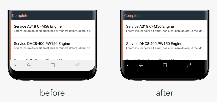 Android Default Navigation Bar Color, HD Png Download , Transparent Png ...