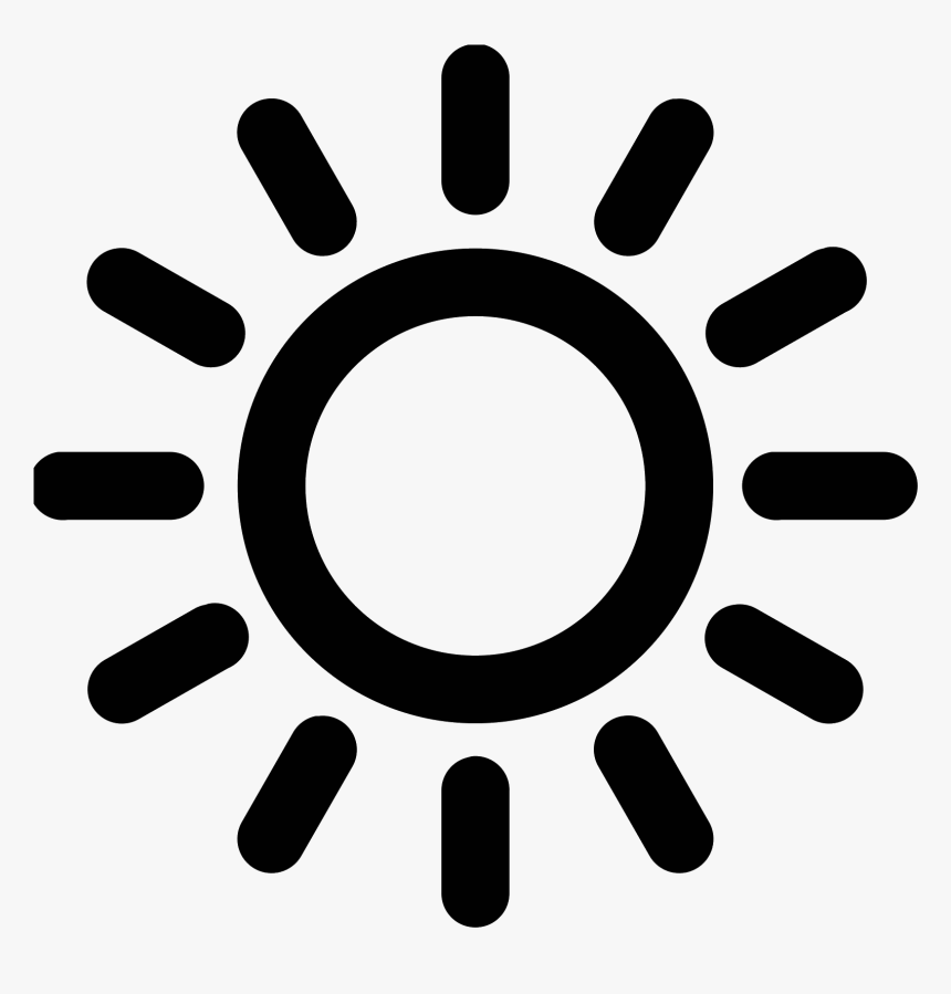 Sunny Sunny - Sun Icon Transparent Background, HD Png Download ...