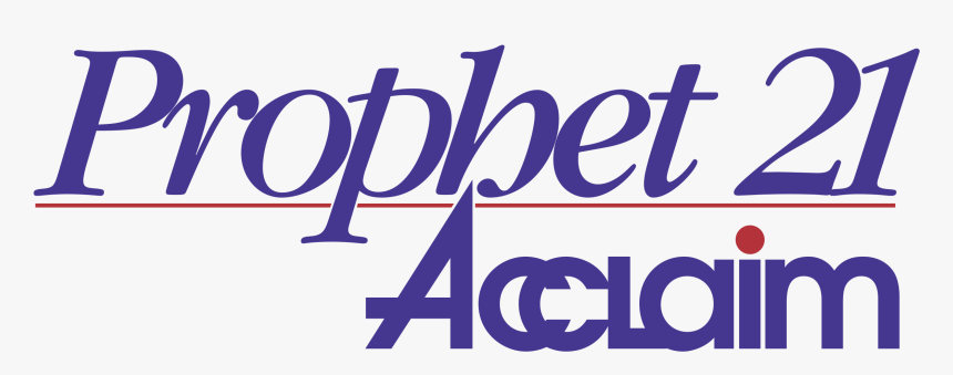 Prophet 21 Acclaim Logo Png Transparent - Calligraphy, Png Download ...