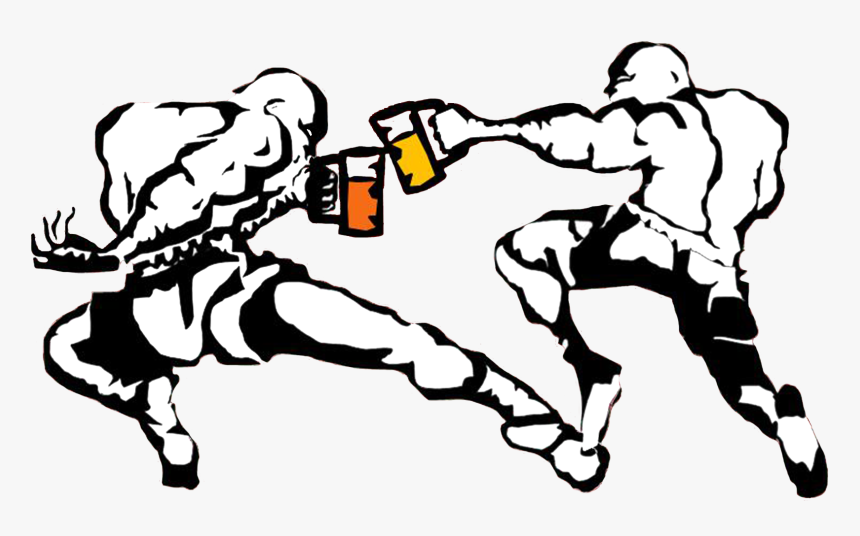Fight With Beer, HD Png Download , Transparent Png Image - PNGitem