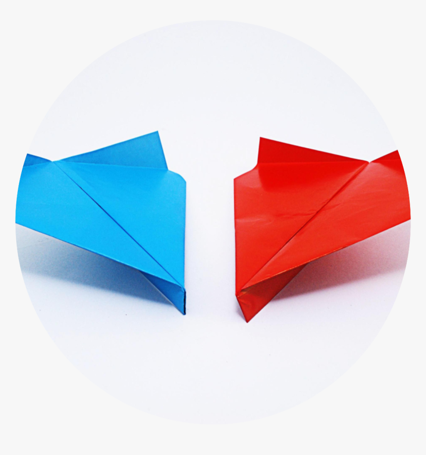 Paper Plane Clipart , Png Download - Loop Paper Airplane Step By Step ...