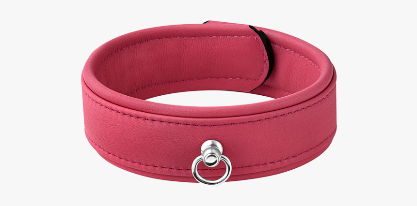 Pink Leather Collar - Transparent Collar, HD Png Download , Transparent ...