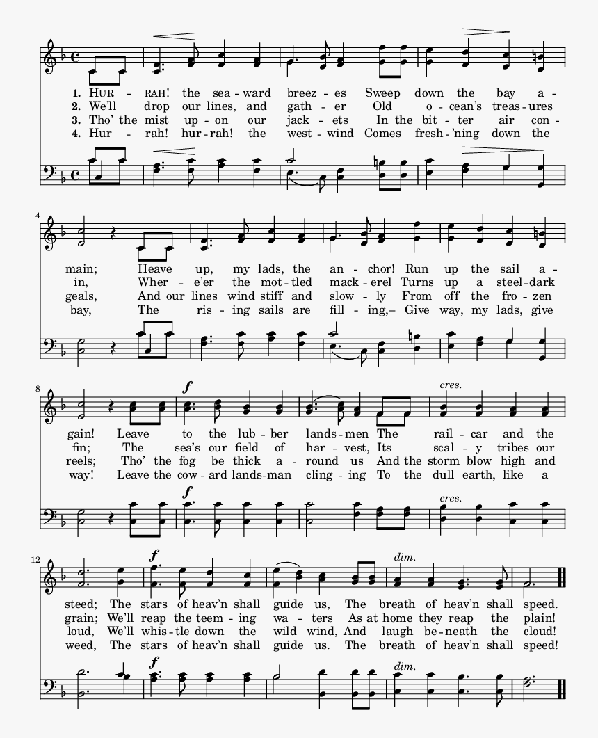 Elative C - Sheet Music, HD Png Download , Transparent Png Image - PNGitem