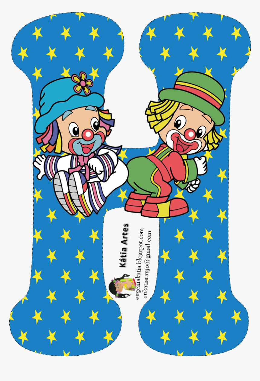 Clown Clipart Marshmallow - Letras De Payasitos Pata Patta, HD Png ...