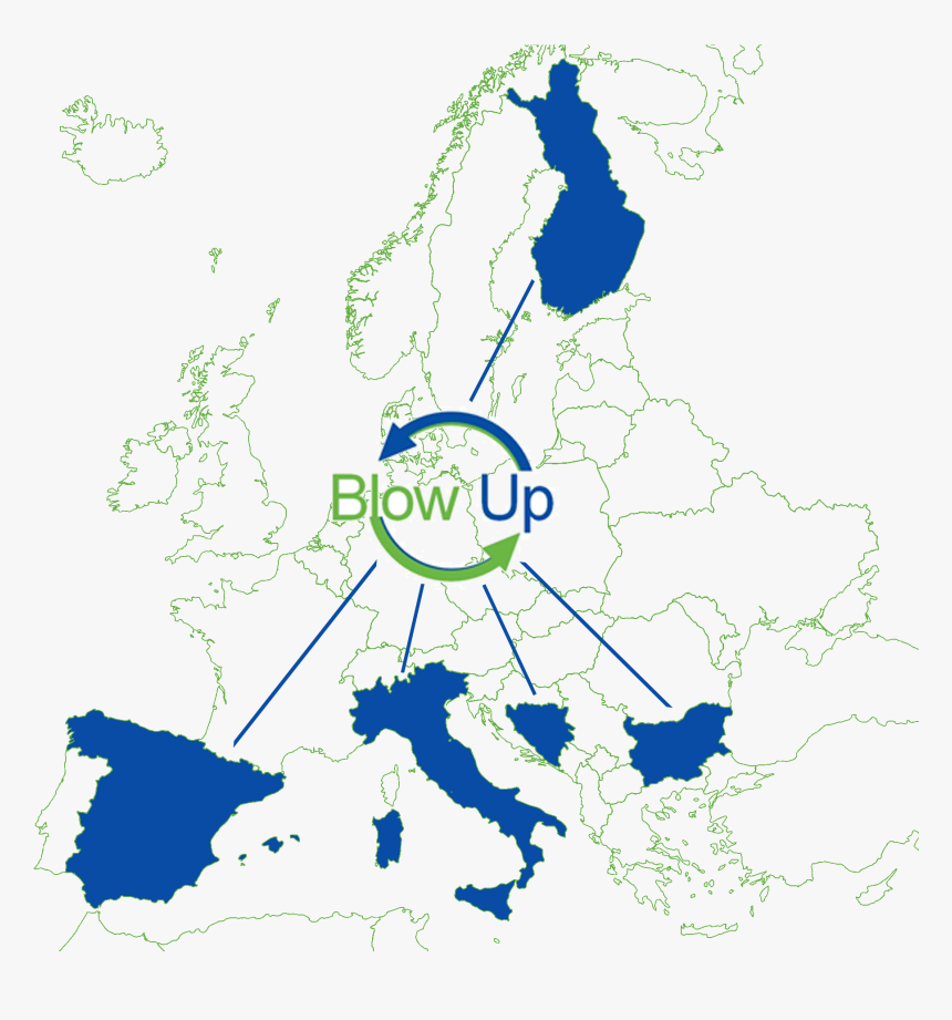 Blowupmap - Italy Map, HD Png Download , Transparent Png Image - PNGitem