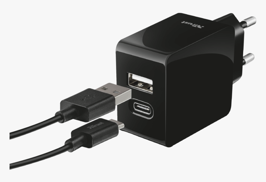 Fast Dual Usb-c & Usb Wall Charger For Phones & Tablets ...