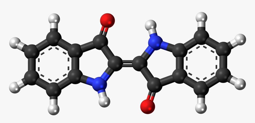 Indigo Dye Molecule, HD Png Download , Transparent Png Image - PNGitem