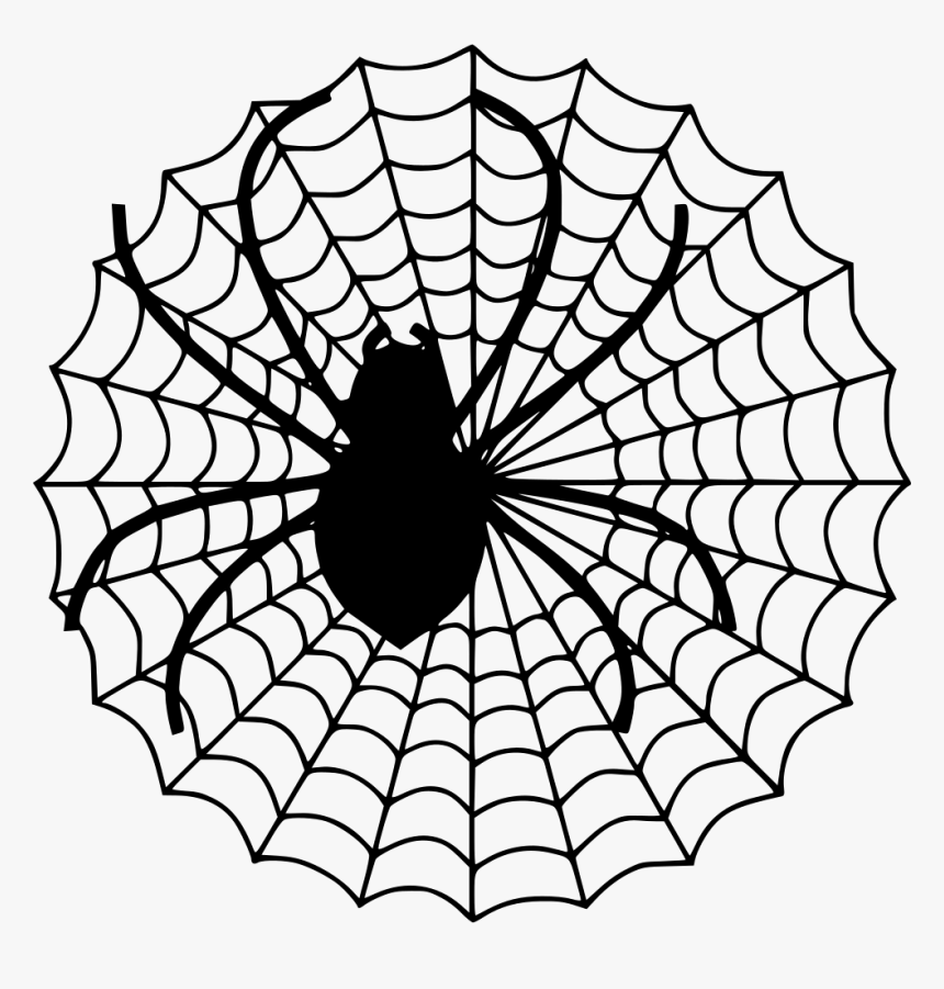 Spider Net - Spider Web Clip Art, HD Png Download , Transparent Png ...