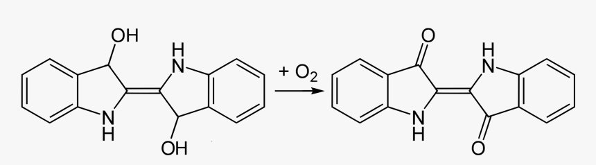 Indigo Dye Chemical Reaction, HD Png Download , Transparent Png Image ...