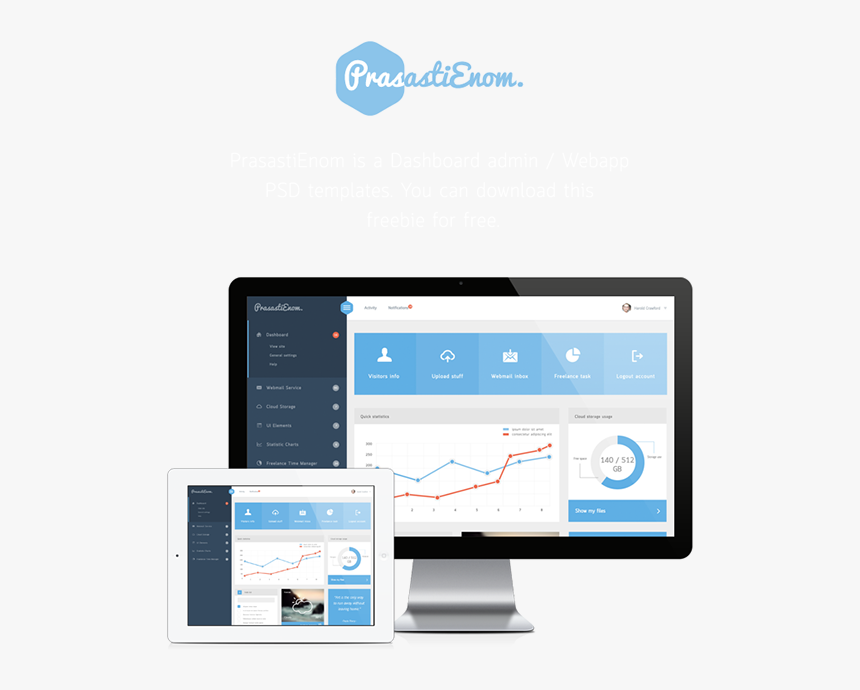 Tablet Ui Dashboard Mockup, HD Png Download , Transparent Png Image ...