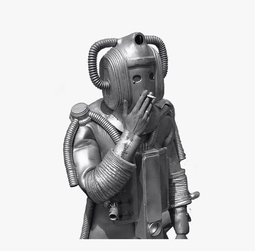 #cyberman #cigar - Doctor Who Cyberman Smoking, HD Png Download ...