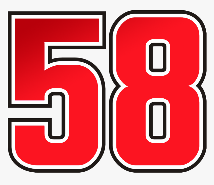 Marco Simoncelli 58 Logo, HD Png Download , Transparent Png Image - PNGitem
