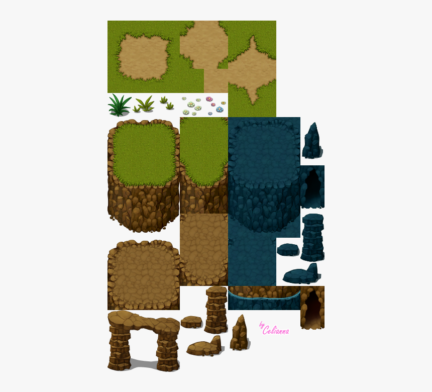 Rpg Maker Mv Tilesets Celianna, HD Png Download , Transparent Png Image ...
