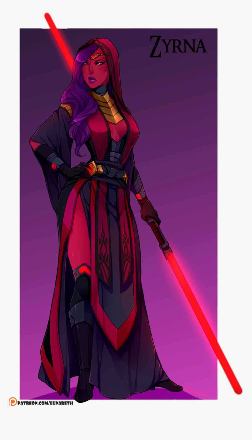 Star Wars Female Fan Characters, HD Png Download , Transparent Png ...