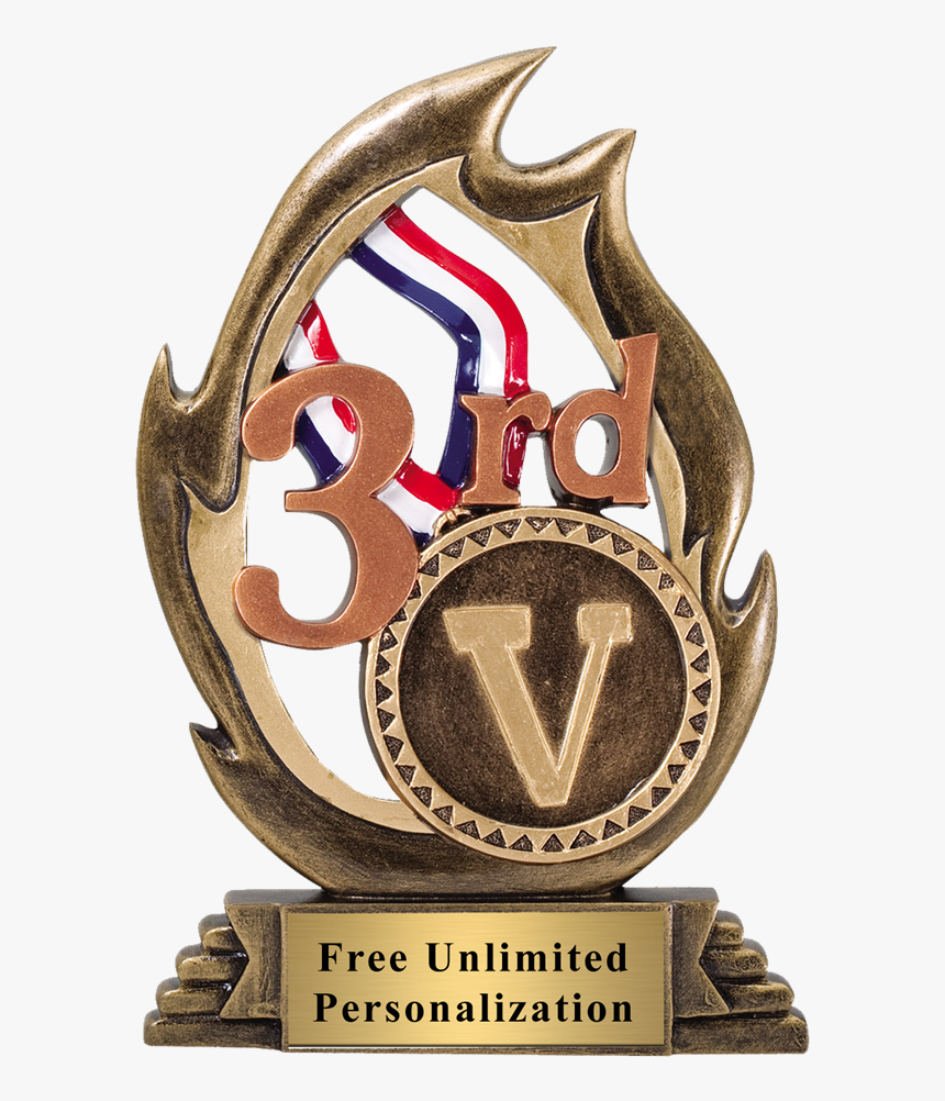 3rd Place Basketball Trophy