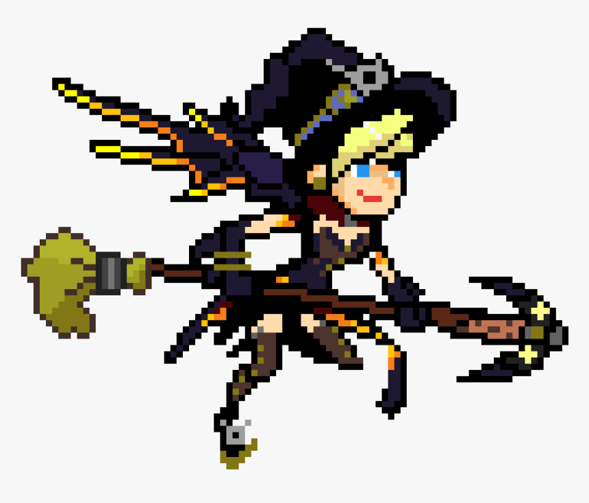 Mercy Pixel Art, HD Png Download , Transparent Png Image - PNGitem