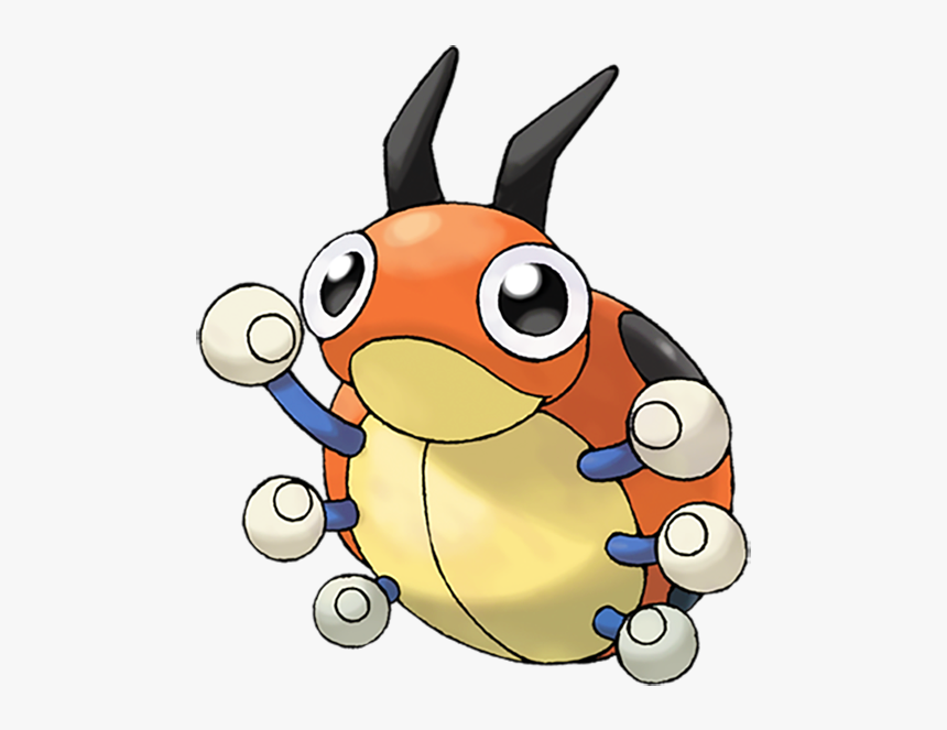 Pokemon Ledyba, HD Png Download , Transparent Png Image - PNGitem