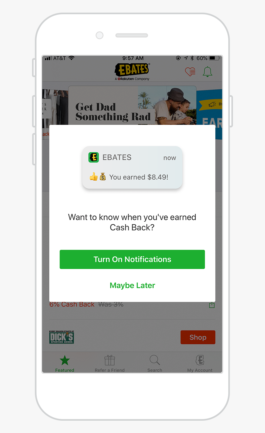 Ebates, HD Png Download , Transparent Png Image - PNGitem