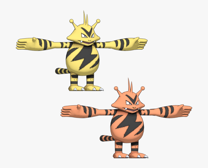 Download Zip Archive - Electabuzz Models Resource, HD Png Download ...