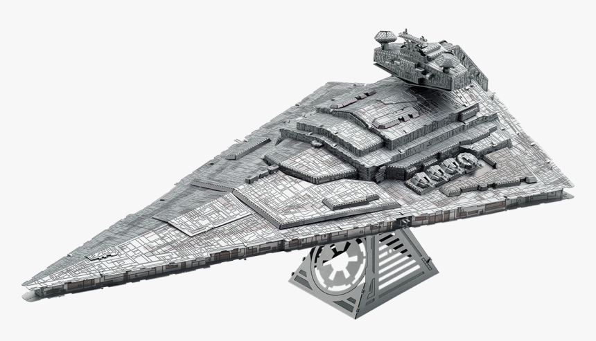 Iconx Imperial Star Destroyer - 3d Metal Model Star Destroyer, HD Png ...