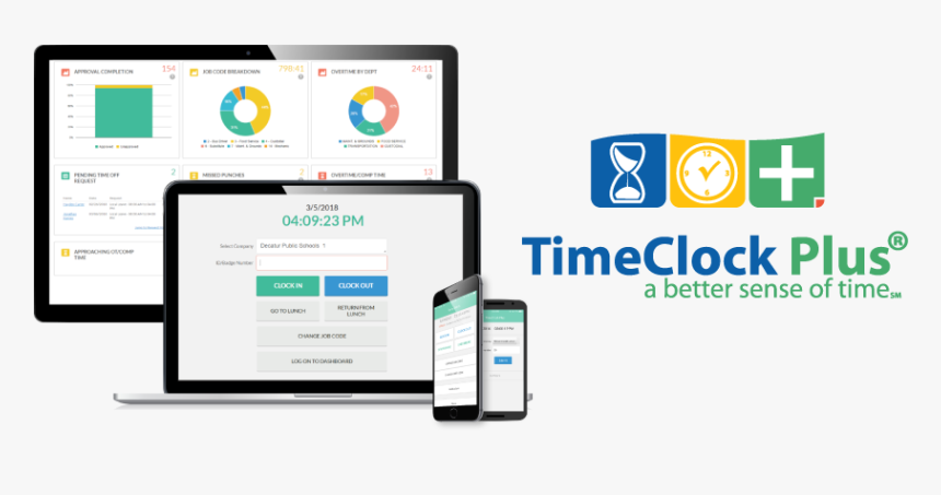 Timeclock Plus, HD Png Download , Transparent Png Image - PNGitem