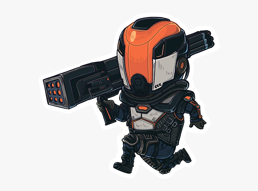 Sci Fi Fps Messages Sticker - Cartoon, HD Png Download , Transparent ...