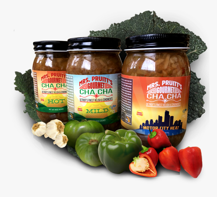 Cha Cha Is A Relish, Condiment, Sauce - Green Bell Pepper, HD Png ...