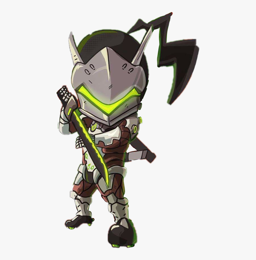 Genji Freetoedit - Cartoon, HD Png Download , Transparent Png Image ...