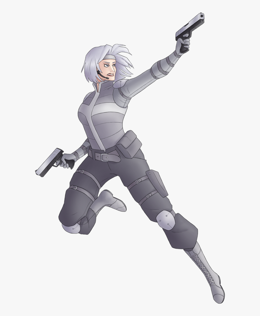 Silver Sable By Green-mamba - Silver Sable Spiderman Png, Transparent ...