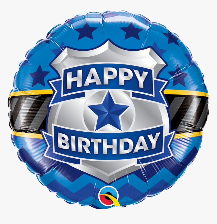 18 Q Police Badge, Happy Birthday, HD Png Download , Transparent Png ...