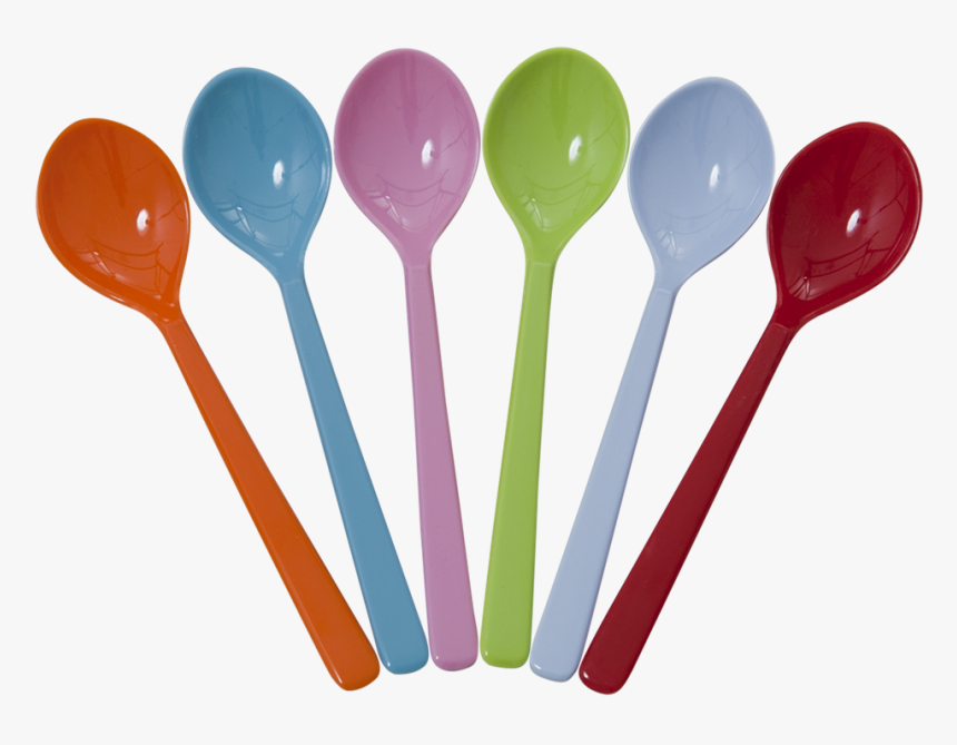 Melamine Spoons - Short - Bright Mix - By Rice - Dk - Disposable ...