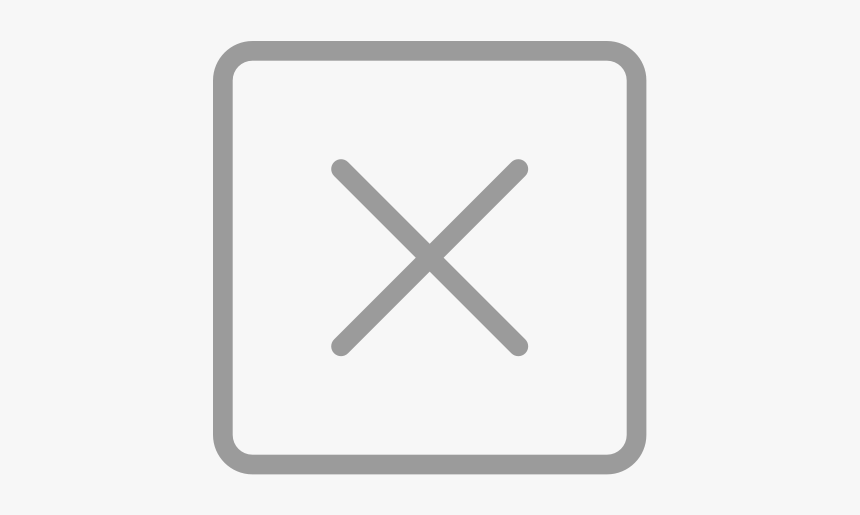 X Mark V3 - Sign, HD Png Download , Transparent Png Image - PNGitem