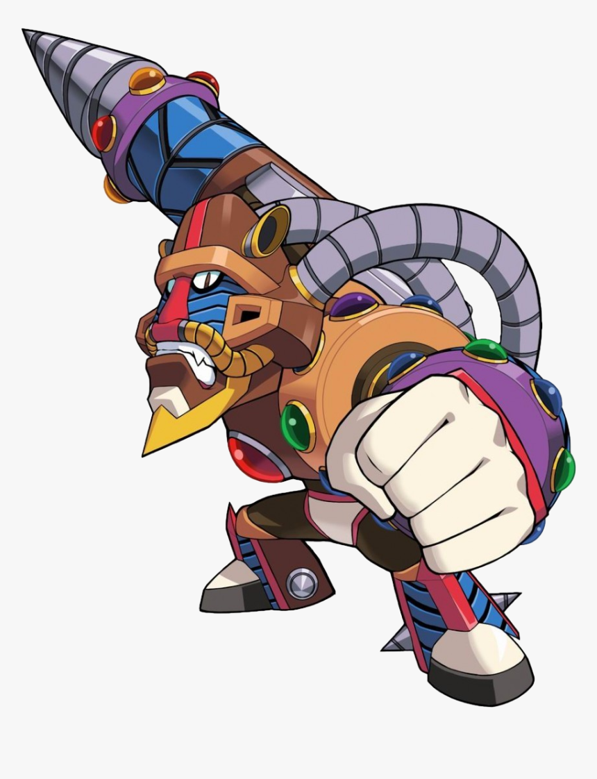 Mega Man X Spark Mandrill, HD Png Download , Transparent Png Image ...