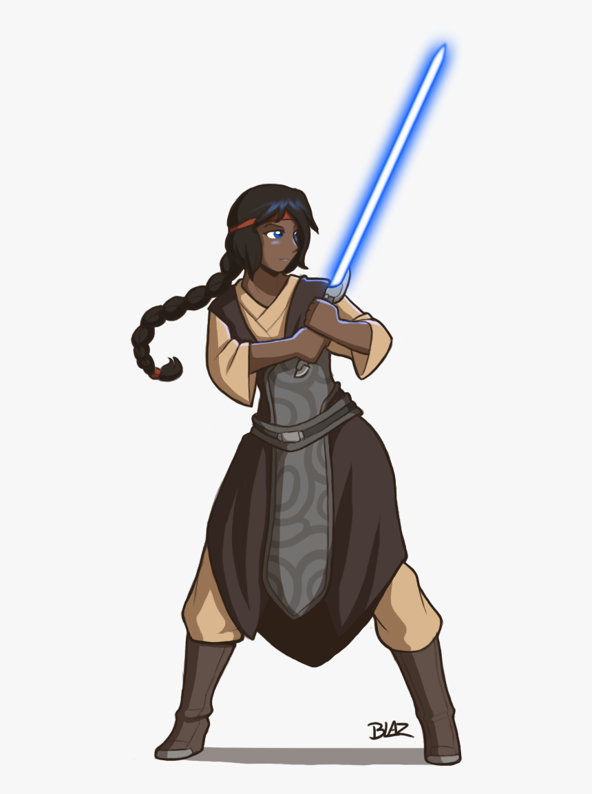 Robes Drawing Jedi Knight - Jedi, HD Png Download , Transparent Png ...