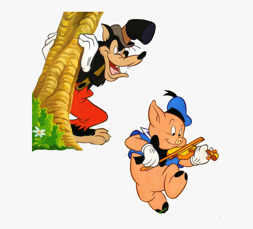 Three Little Pigs Disney Png, Transparent Png , Transparent Png Image ...