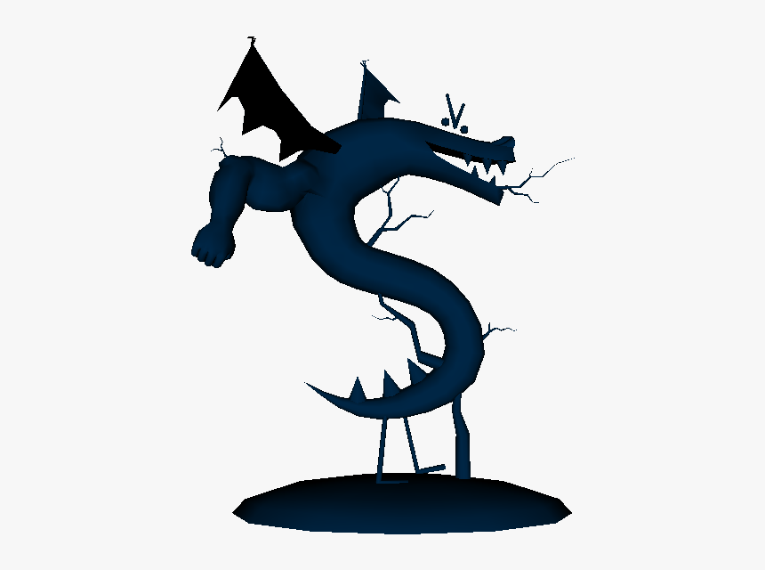 Trogdor Silhouette, HD Png Download , Transparent Png Image - PNGitem