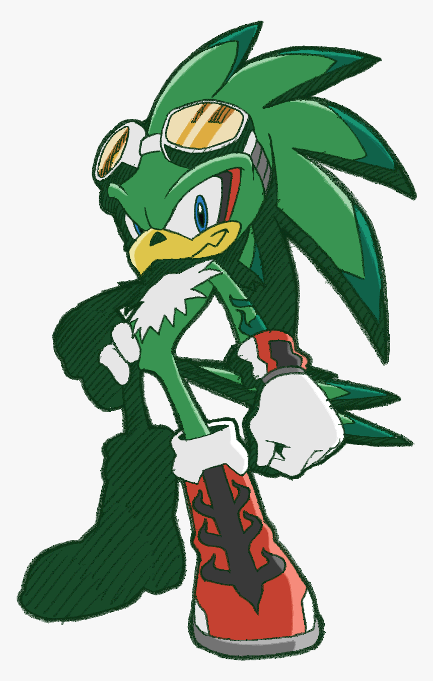 Jet The Hawk And Sonic The Hedgehog