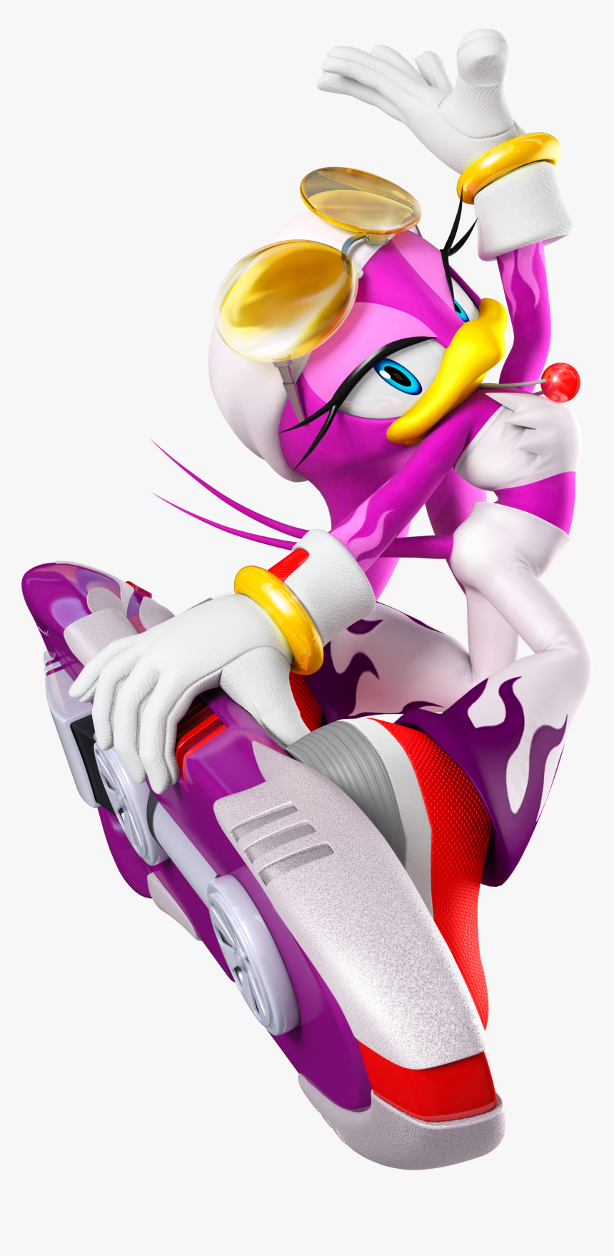 Sonic Free Riders - Wave The Swallow Sonic Free Riders, HD Png Download ...