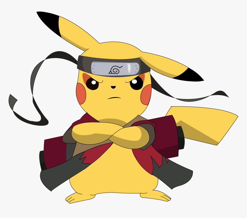 Pokemon Clipart Png - Pikachu Naruto, Transparent Png , Transparent Png ...