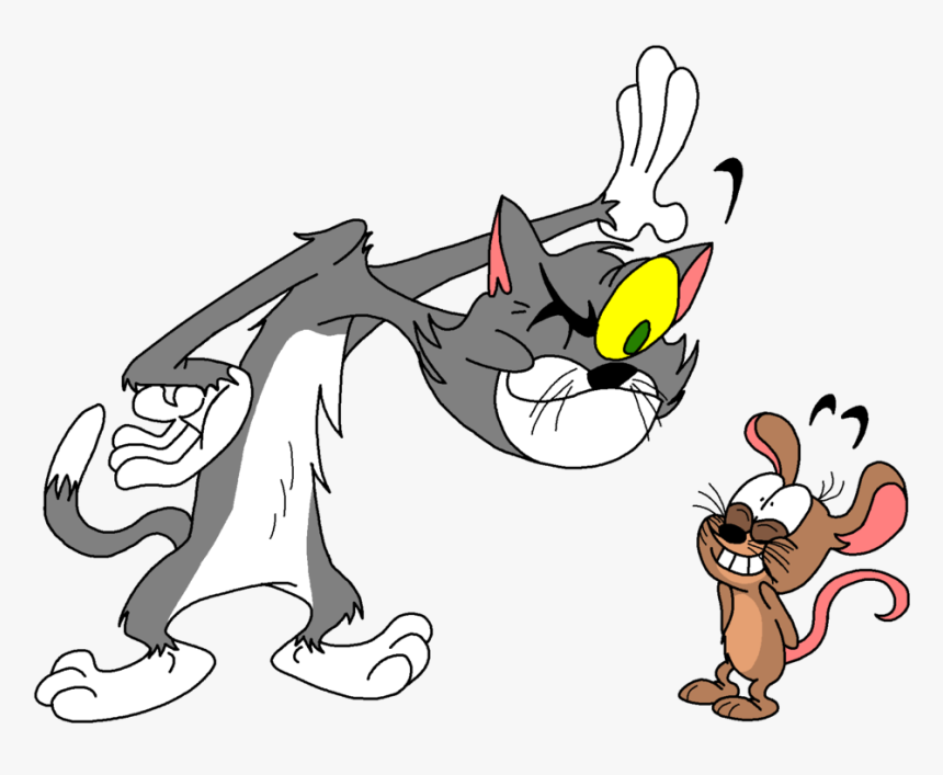 Transparent Tom And Jerry Clipart - Cartoon Of The Stink Eye, HD Png ...