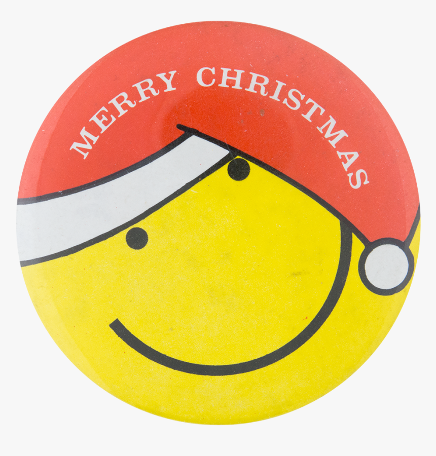 Merry Christmas Smiley Smileys Button Museum - Smiley, HD Png Download ...