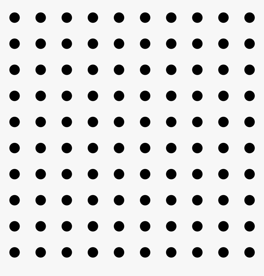 Dot Pattern Clipart - Polka Dot Pattern Transparent, HD Png Download ...