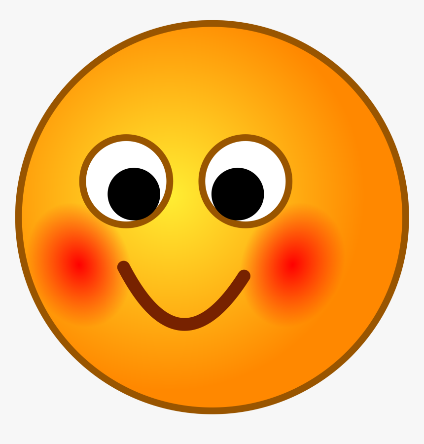 Transparent Embarrassed Png - Emoticones De Timidez, Png Download ...