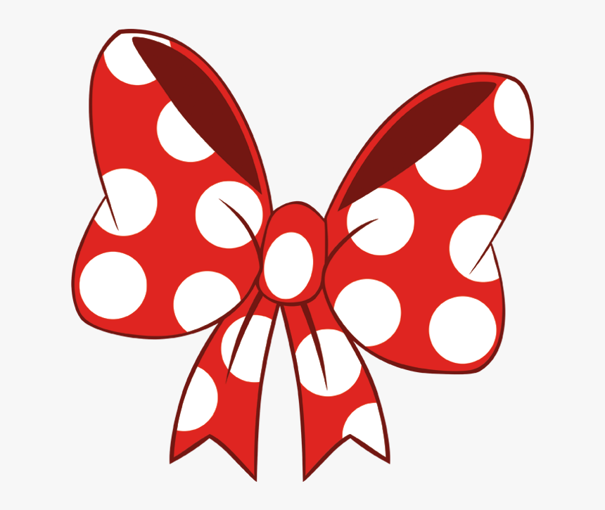 Minnie Mouse Red Bow Clipart