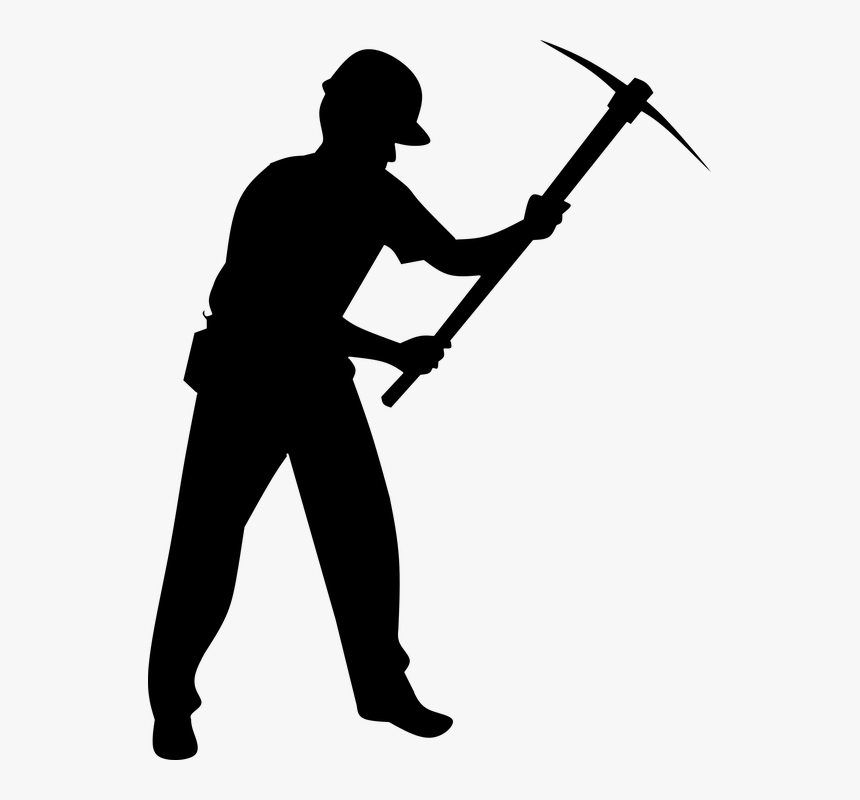 Construction Worker Silhouette Clipart