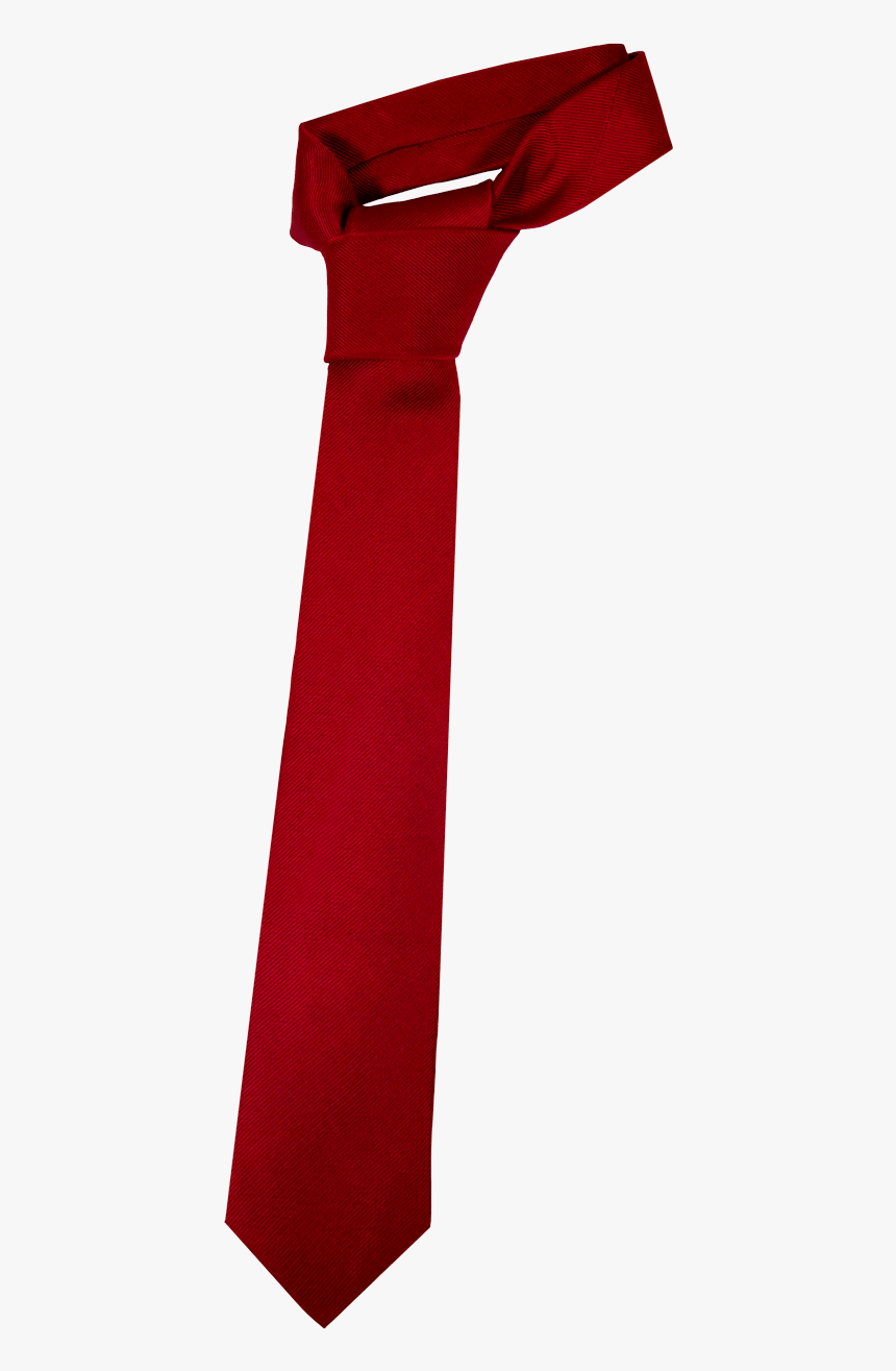 Red Tie - Satin, HD Png Download , Transparent Png Image - PNGitem